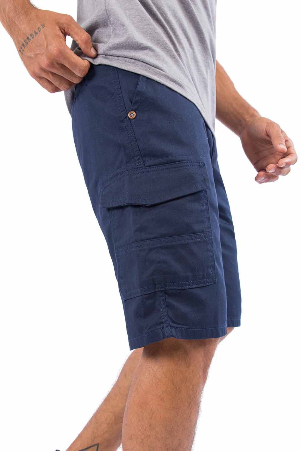 Bermuda Cargo Azul Marinho - Taco