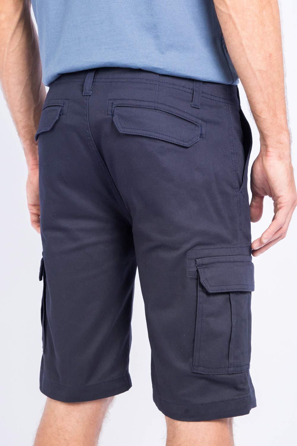 Bermuda Cargo Flex Azul Marinho - Taco