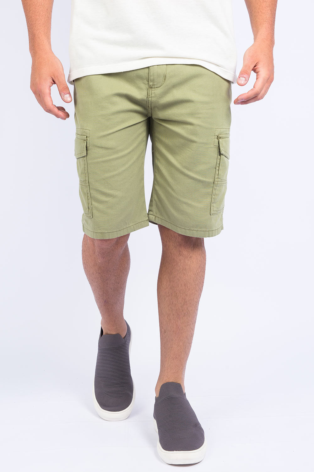 Bermuda Cargo Verde Militar - Taco